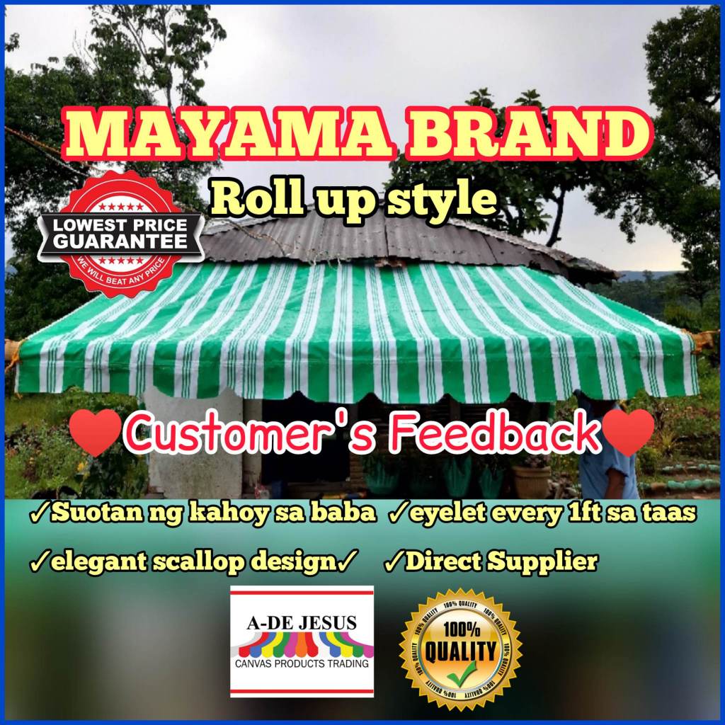 (𝟔𝐱𝟖 𝐟𝐭) 𝐑𝐎𝐋𝐋-𝐔𝐏 𝐀𝐖𝐍𝐈𝐍𝐆 𝐒𝐓𝐑𝐈𝐏𝐄 𝐋𝐎𝐍𝐀 𝐓𝐑𝐀𝐏𝐀𝐋 𝐓𝐎𝐋𝐃𝐀 𝐓𝐀𝐑𝐏𝐀𝐔𝐋𝐈𝐍 | Shopee ...
