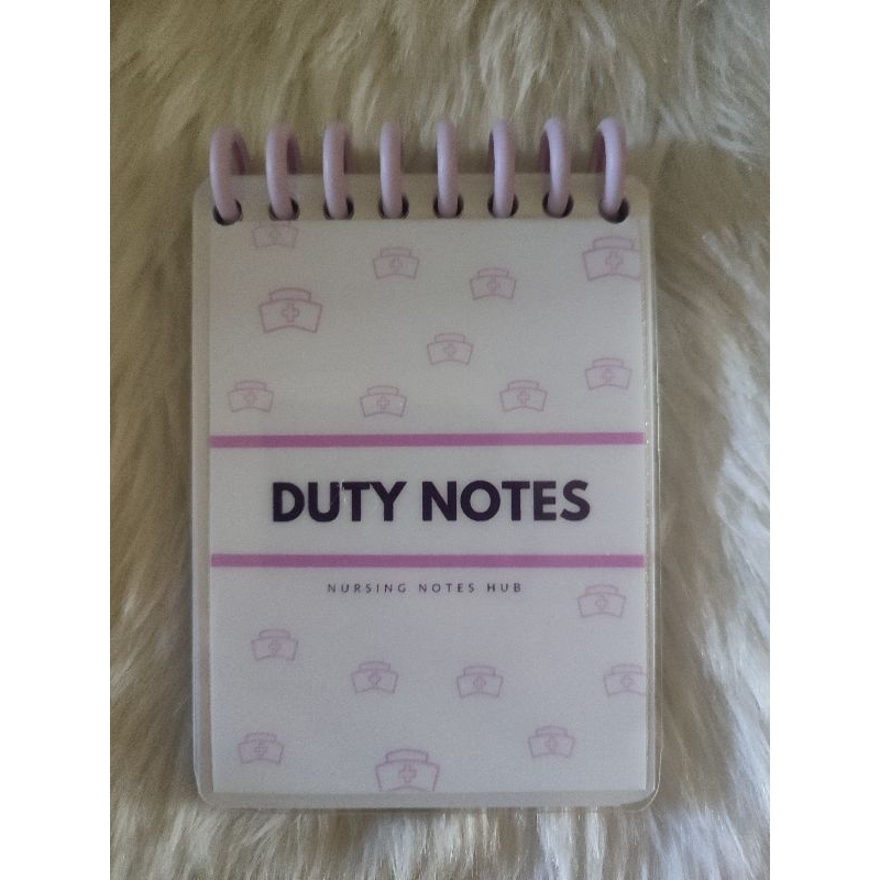 HOSPITAL DUTY NOTES I NURSING NOTES HUB | Shopee Philippines