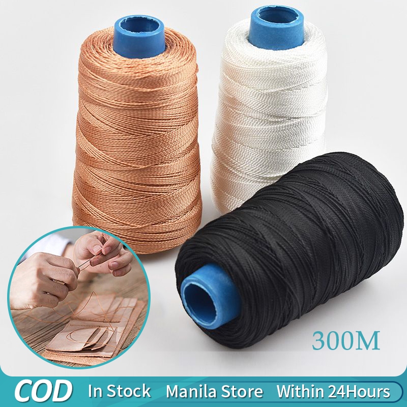 300m Leather Sewing Thread Strong Nylon Cord Thread for Shoe Repairing ...