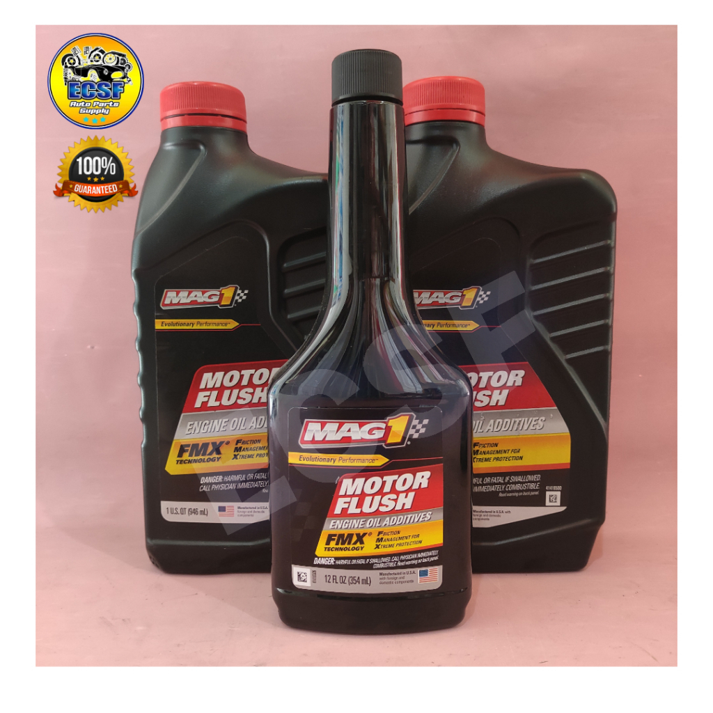 MAG 1 MOTOR FLUSH 12 FL OZ (354ML) ENGINE OIL ADDITIVES | Shopee ...