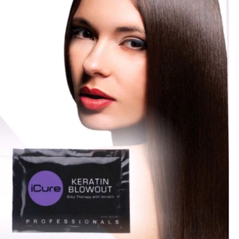 ICURE KERATIN BLOWOUT SACHET(35ML) | Shopee Philippines