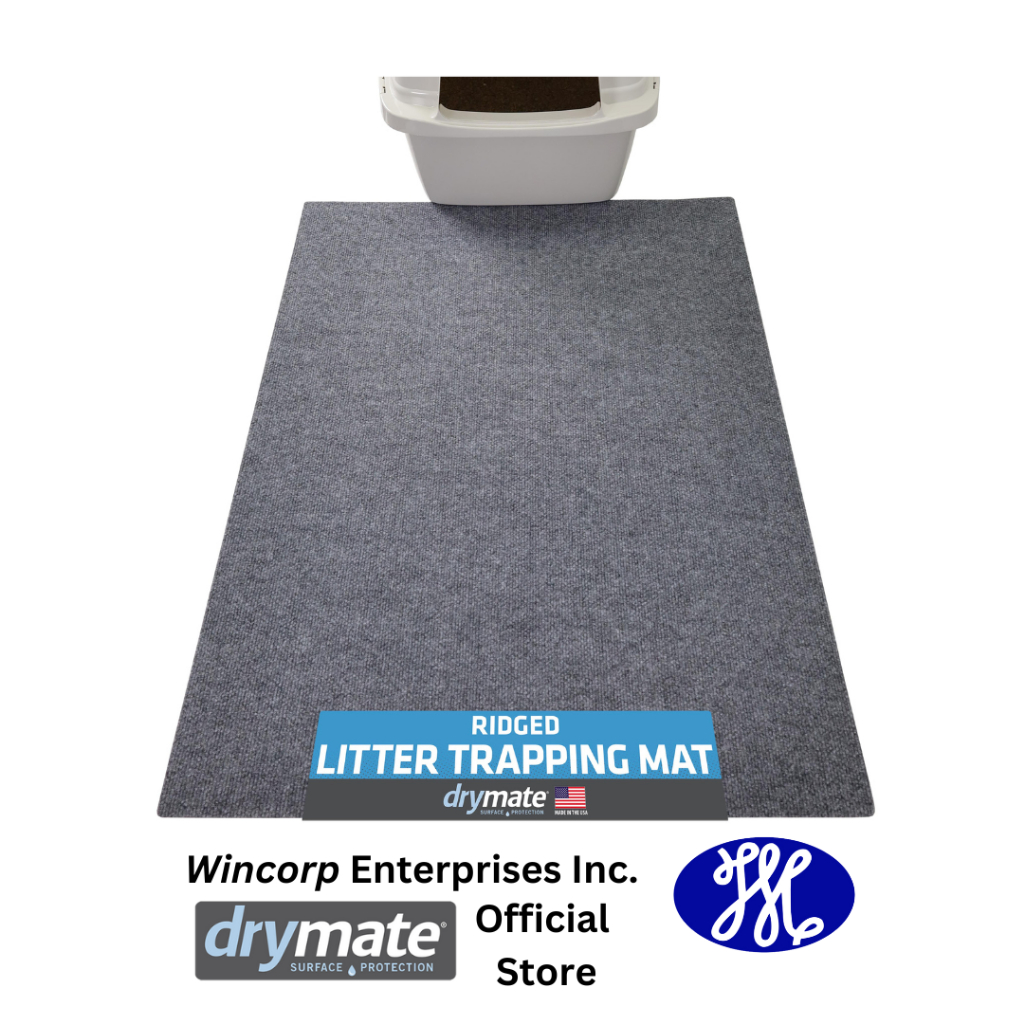 Drymate Original Cat Litter Mat - Contains Mess from Box for Cleaner ...