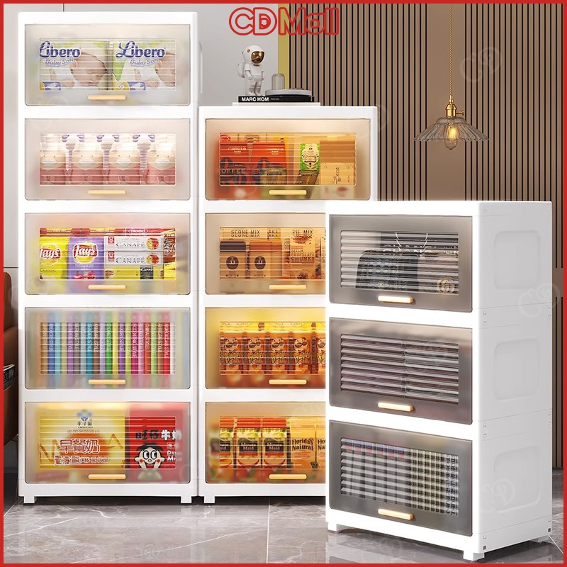 CD Cabinet Storage Organizer Durabox Drawer Flip Top Storage Cabinet ...