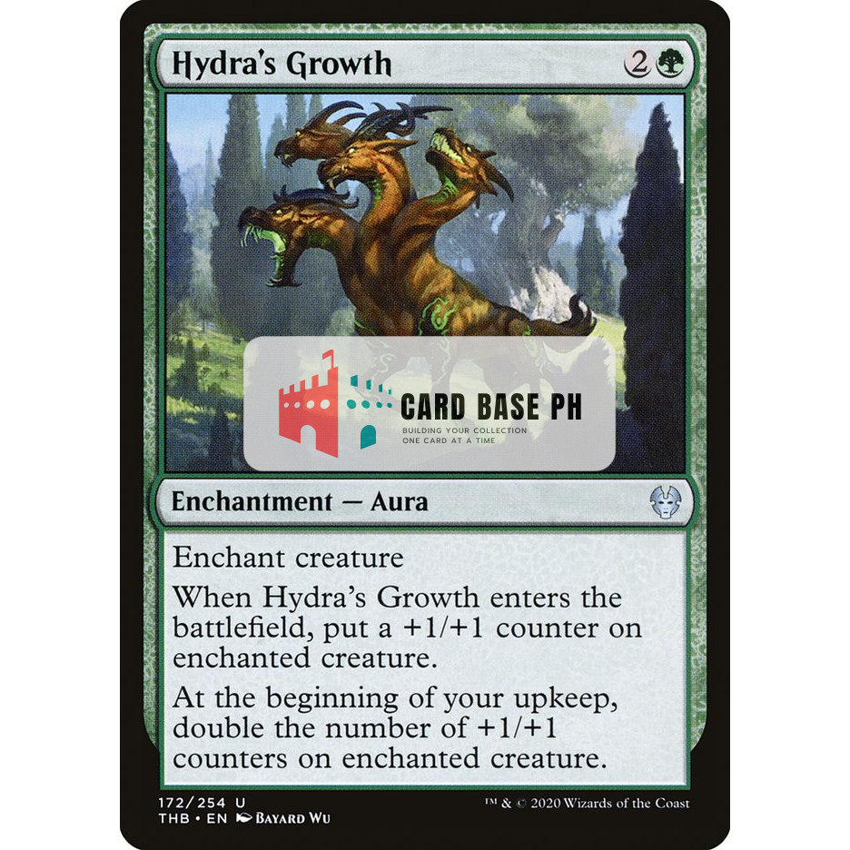 Hydra's Growth - Magic the Gathering Trading Card | Shopee Philippines