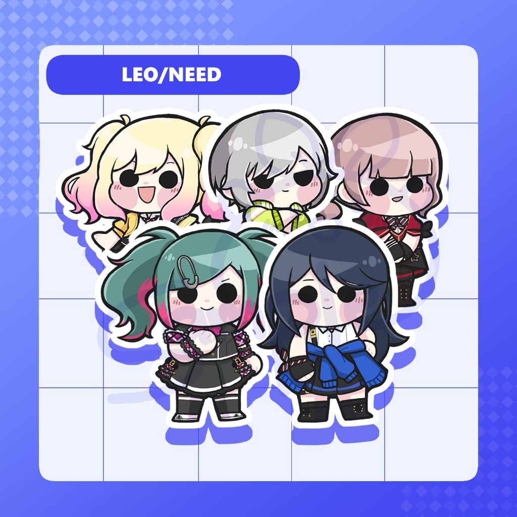 Project Sekai Leo/need Laminated Vinyl Stickers┃nimica shop | Shopee ...