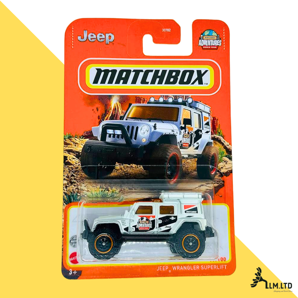 Matchbox: Adventures World Tour Jeep Wrangler Superlift (99/100 ...