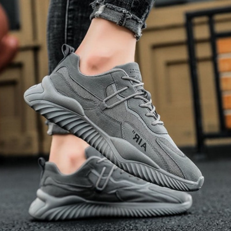 COD Shoes For Men Casual Rubber Sneakers Sport Shoes Korean Mesh ...