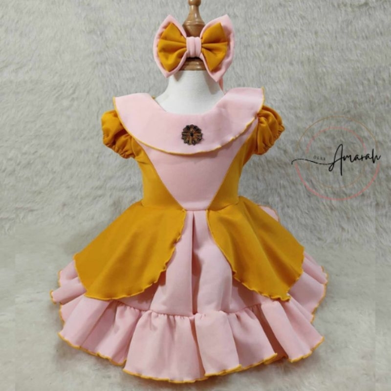 PRINCESS SARA INSPIRED MONTHLY MILESTONE COSTUME DRESS | Shopee Philippines