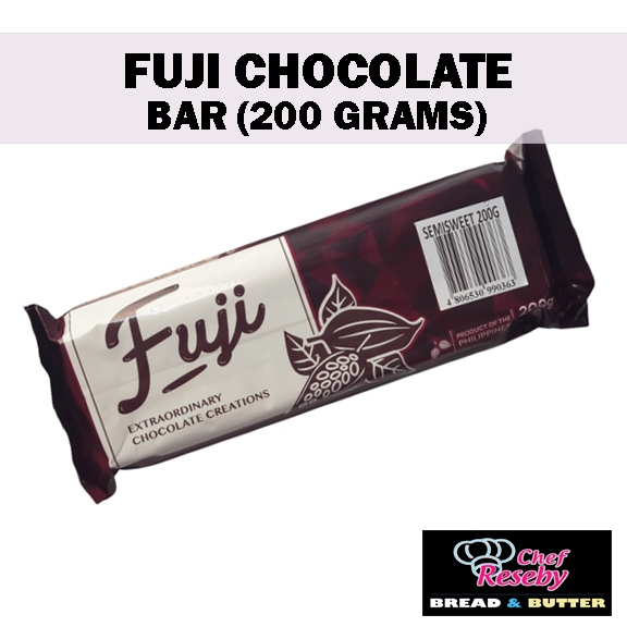 Fuji Semi Sweet Chocolate for Baking 200grams Exp: June 19, 2026 ...