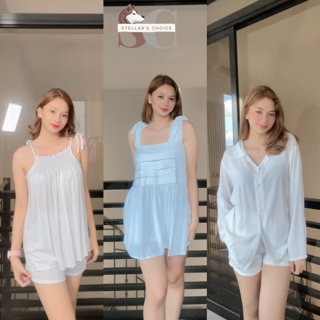 SC White Terno Coordinates Set | Shopee Philippines