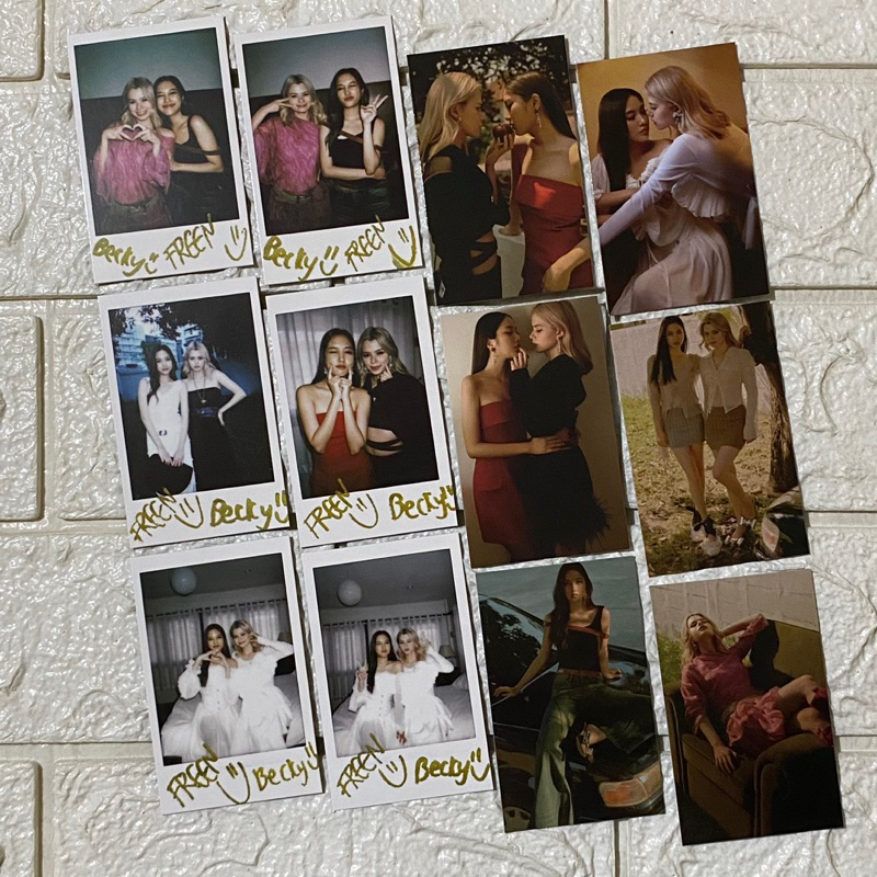 OFFICIAL Freen & Becky FreenBecky Glory Magazine Photocard | Shopee ...