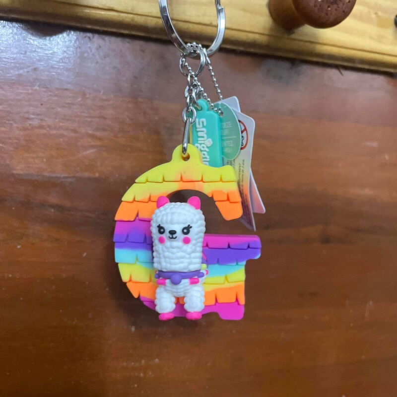 Original Smiggle Llama Scented Alphabeth Keyring | Shopee Philippines