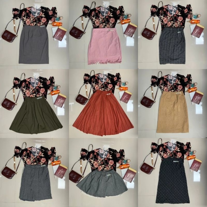 Assorted Skirt/Palda Preloved | Shopee Philippines