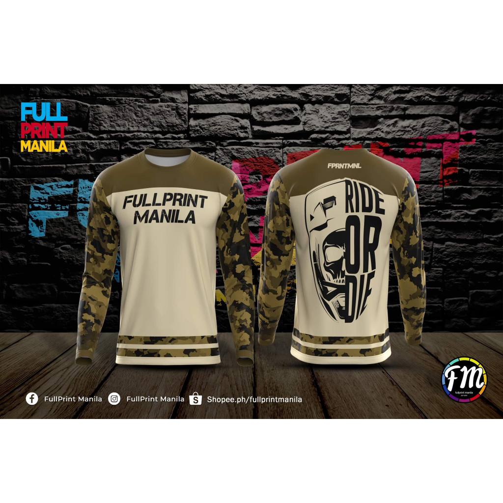 NEW FULLPRINT RIDING JERSEY FULL SUBLIMATION | Shopee Philippines