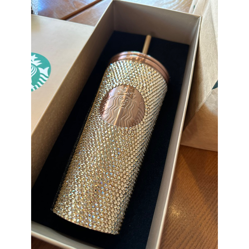 2023 Holiday Starbucks Rhinestones Original 16oz Stainless Tumbler ...