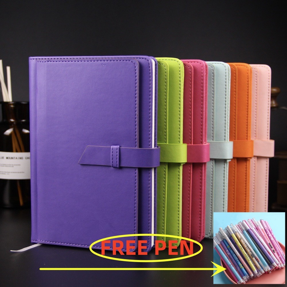 Cod!! gift away Notebook no pen A5/25k card organizer school office ...