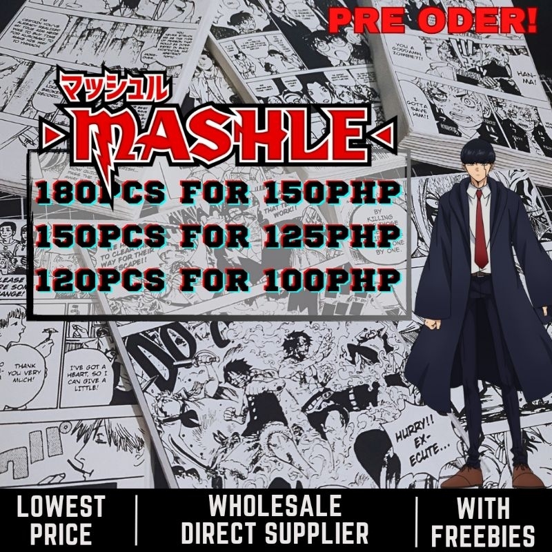 Mashle manga panel wallpaper | Shopee Philippines