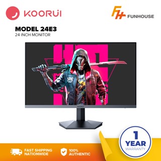 KOORUI 24E3 IPS panel 1ms refresh rate 99% sRGB FHD 24" Gaming Monitor ...