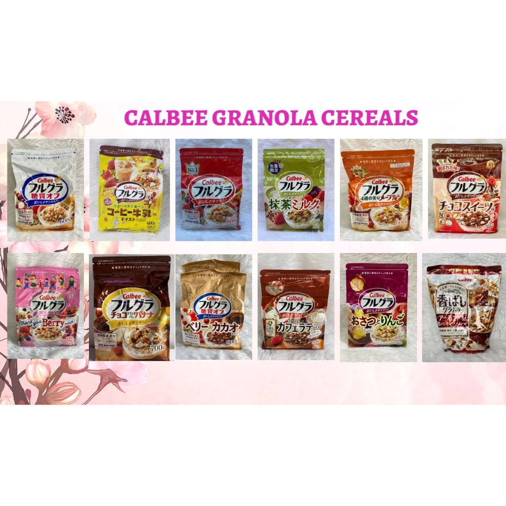 JAPAN CALBEE GRANOLA CEREALS | Shopee Philippines