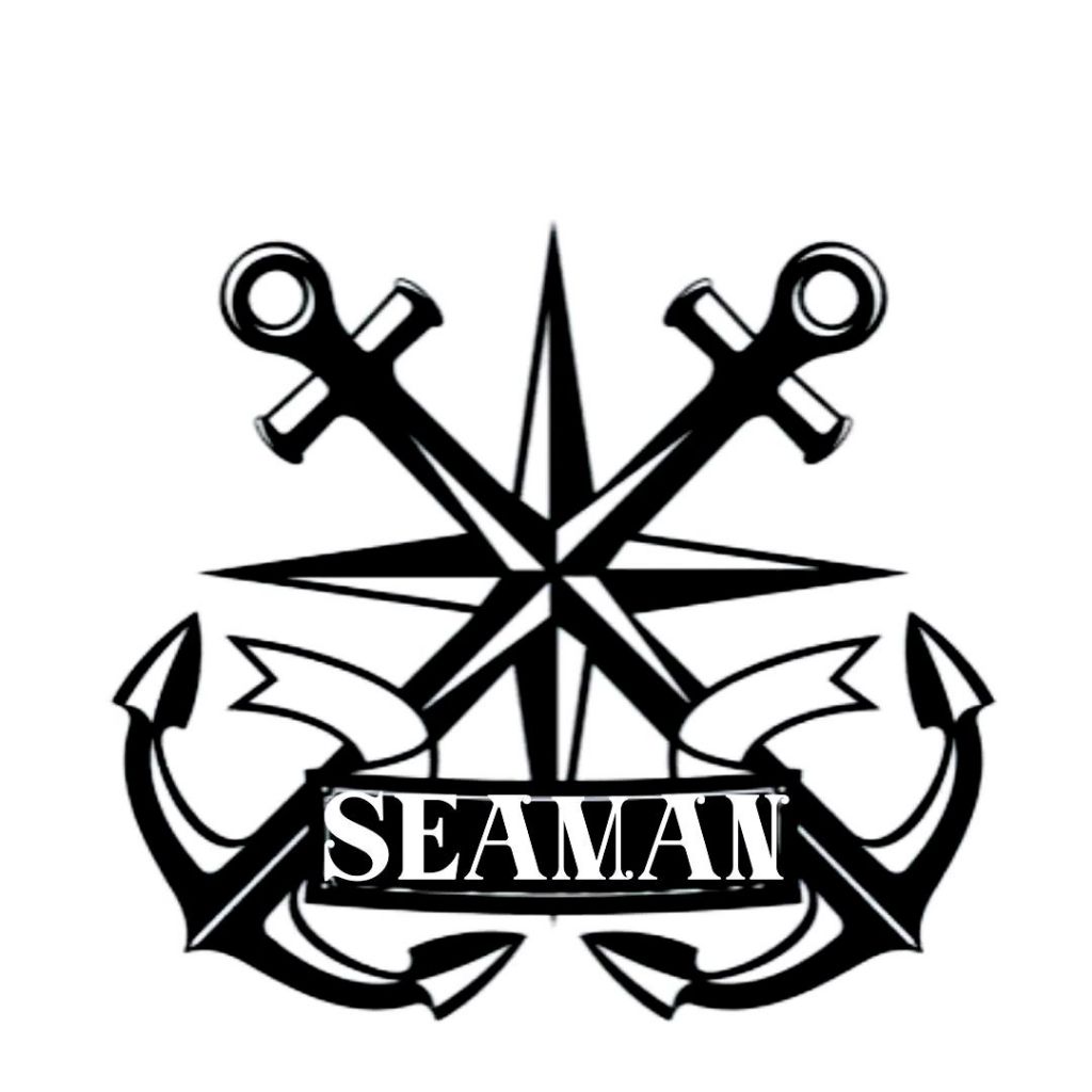 SEAMAN Decal 6 by 6 inches | Shopee Philippines