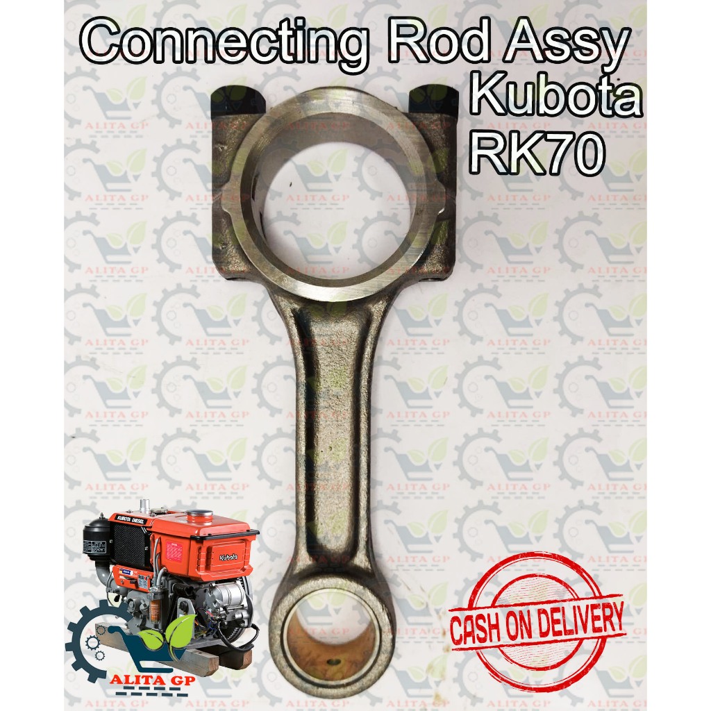 Connecting Rod Assy Kubota RK60 RK70 Water Cooled Diesel Engine ...
