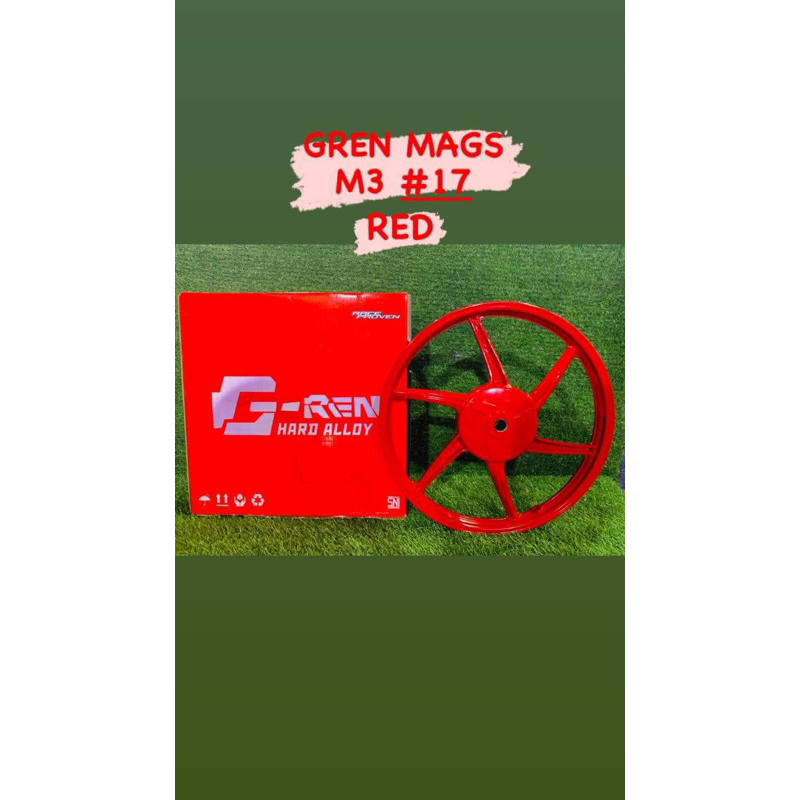 GREN MAGS M3 17s fazzio 3holes slim | Shopee Philippines