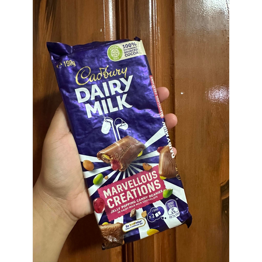 cadbury dairy milk marvelous creation chocolate bar 190g 05/2024 exp ...