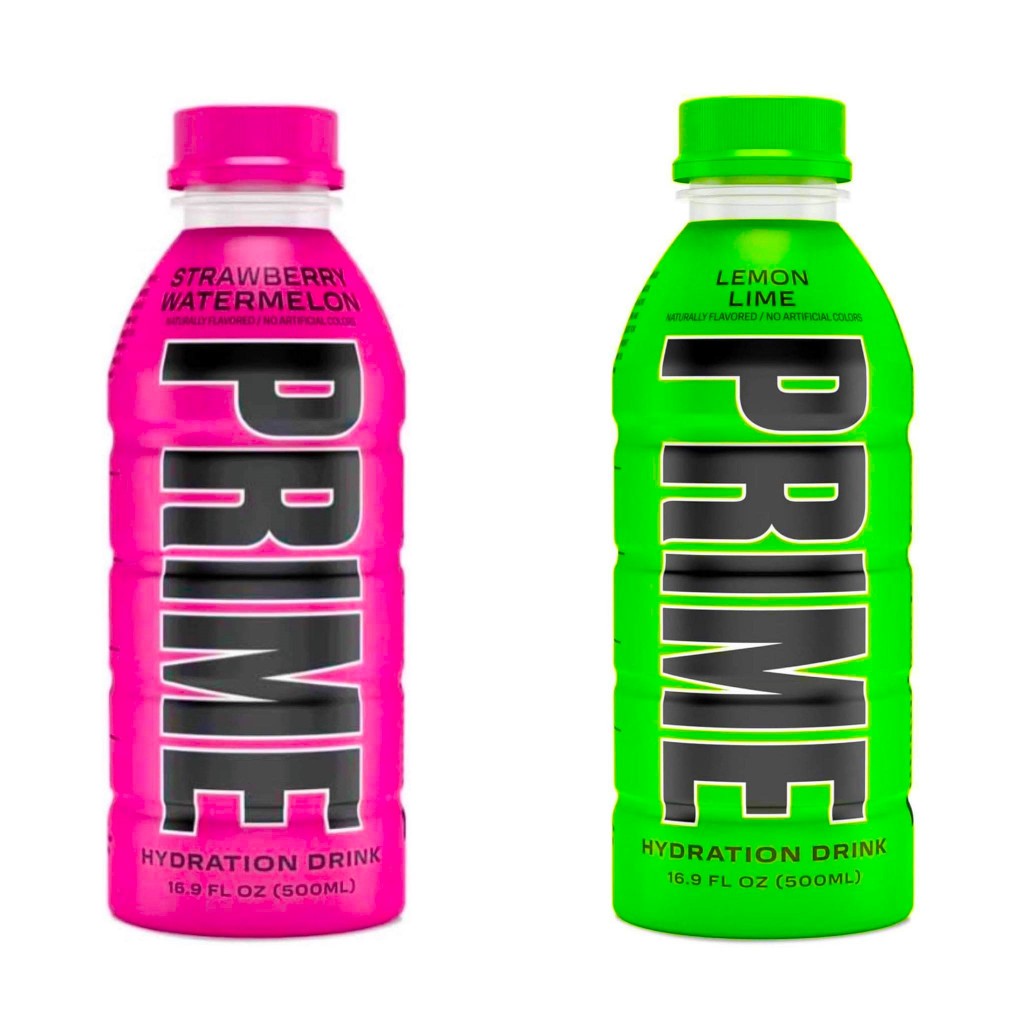 Prime / Hydration Drink / Strawberry Watermelon & Lemon Lime / Flavors ...