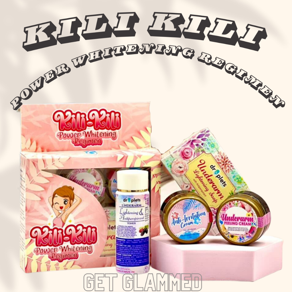 Kili Kili Power Whitening Regimen Set | Shopee Philippines