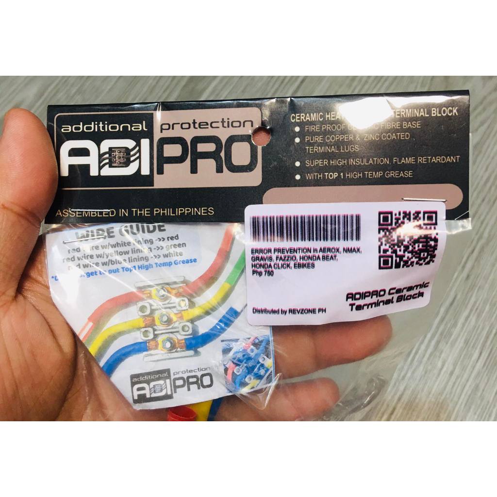 ADI PRO AEROX NMAX GRAVIS FAZZIO BEAT CLICK TERMINAL BLOCK ASSEMBLED IN ...
