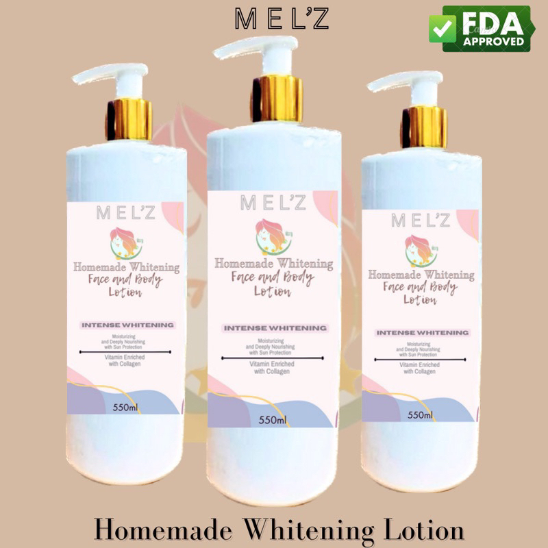 Mel’z Homemade Whitening Face and Body Lotion | Shopee Philippines