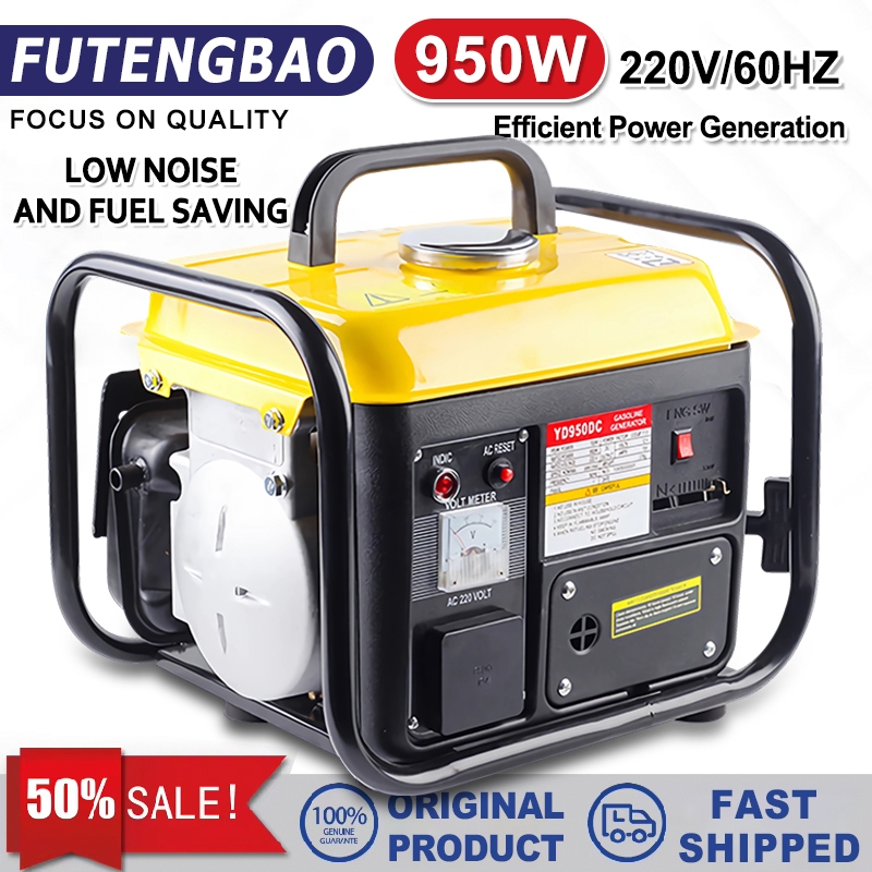 Portable Gasoline Generator 950W 60HZ High Quality 2 Stroke Generator ...