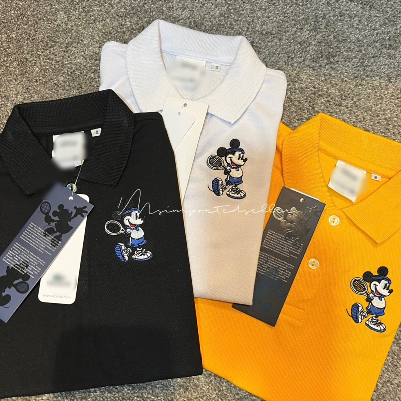 Kids Disney Mickey Polo Shirt Limited Edition | Shopee Philippines
