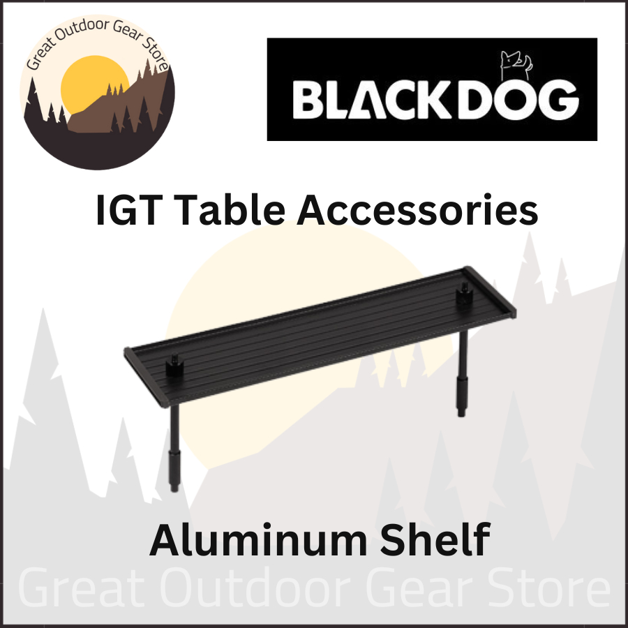 Blackdog Outdoor IGT Combination Table Accessories - Aluminum Shelf ...