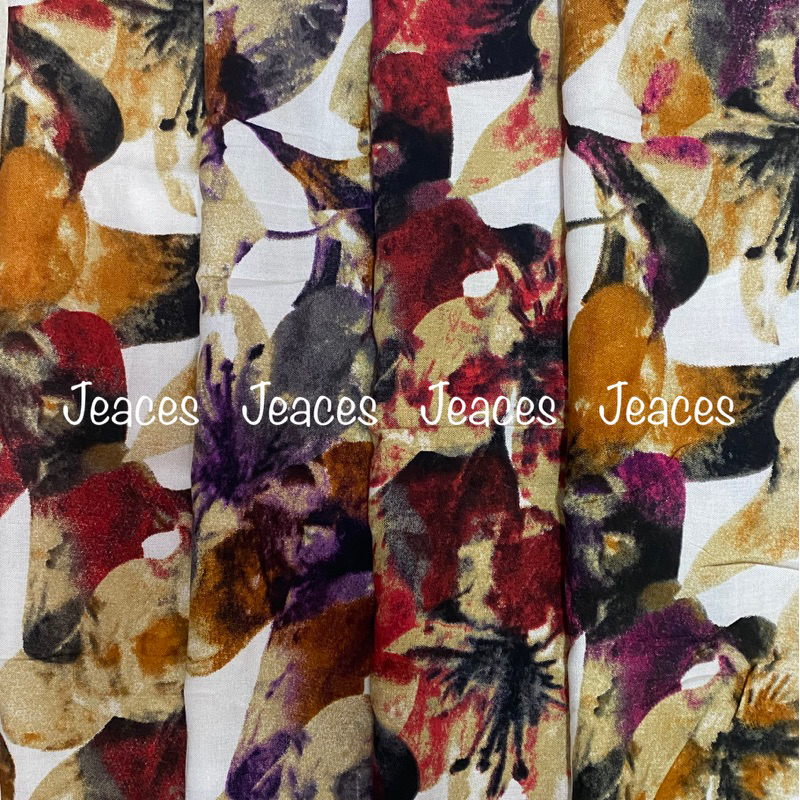 JEACES Korean Challis #349 (60" width) TELA PER YARD | Shopee Philippines