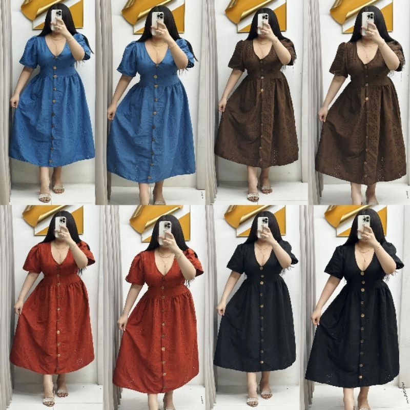 Naiza dress by Plus size collection ph | Shopee Philippines