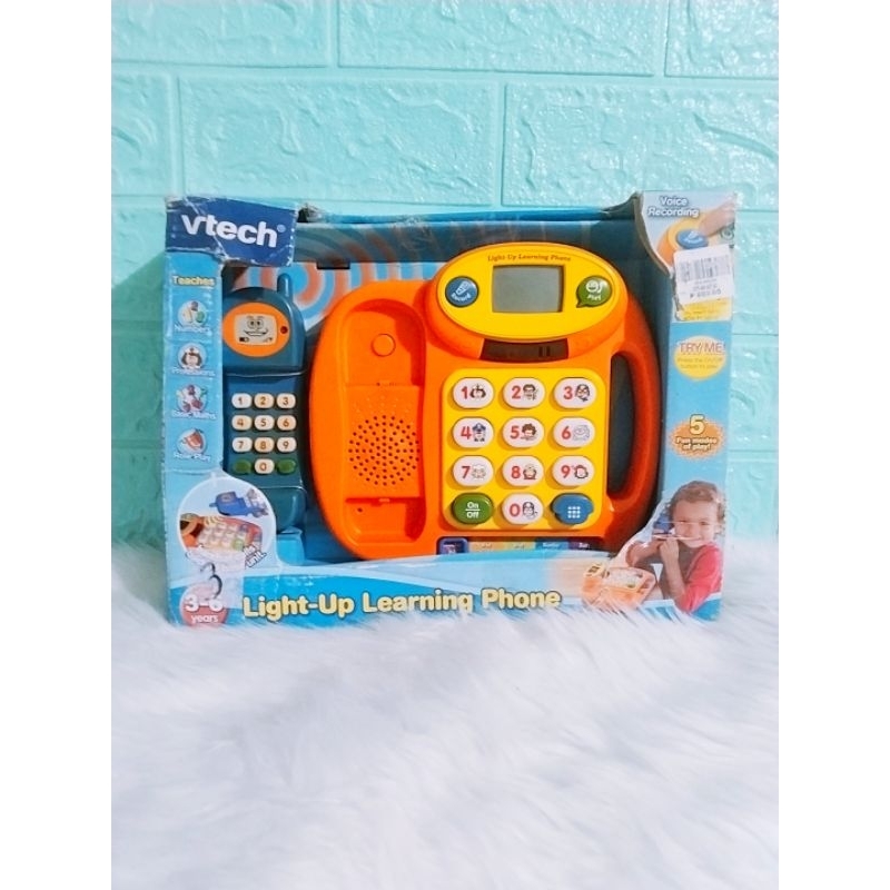 Vtech Light Up Learning Phone | Shopee Philippines