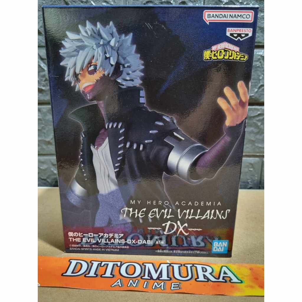 My Hero Academia The Evil Villians DX Himiko Toga Dabi Tomura Twice ...