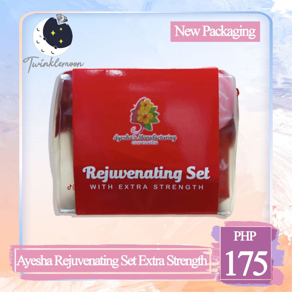 TwinkleMoon Original Ayesha Rejuvenating Set (Extra Strength) | Shopee Philippines