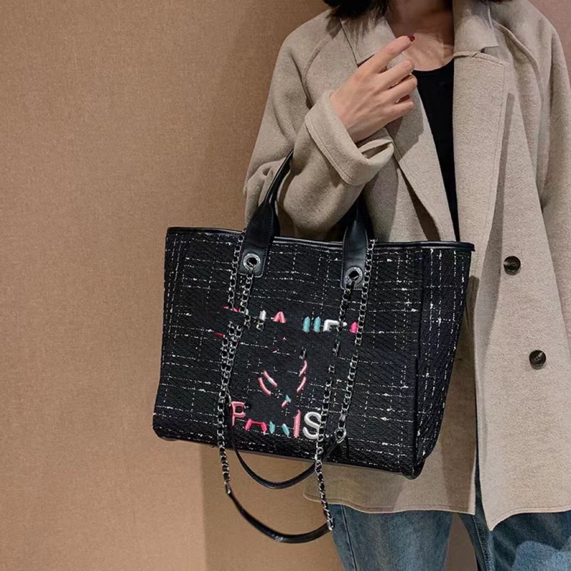 AW 2020 Women Shopping Tote Bag Fashion Casual Branded Bag Original ...