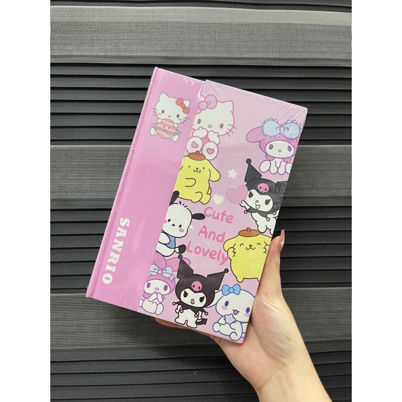 Sanrio Cute Student Office Weekly Planner Hard Magnetic Notebook Weekly ...