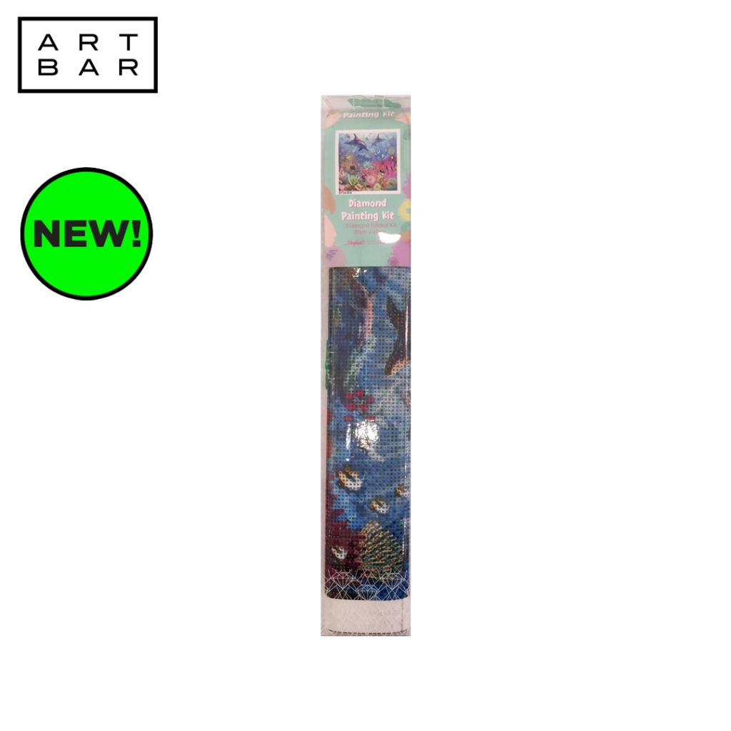 Skylar Diamond Painting Kit Dp34-004 Folded 30x40cm Under The Sea - Art ...