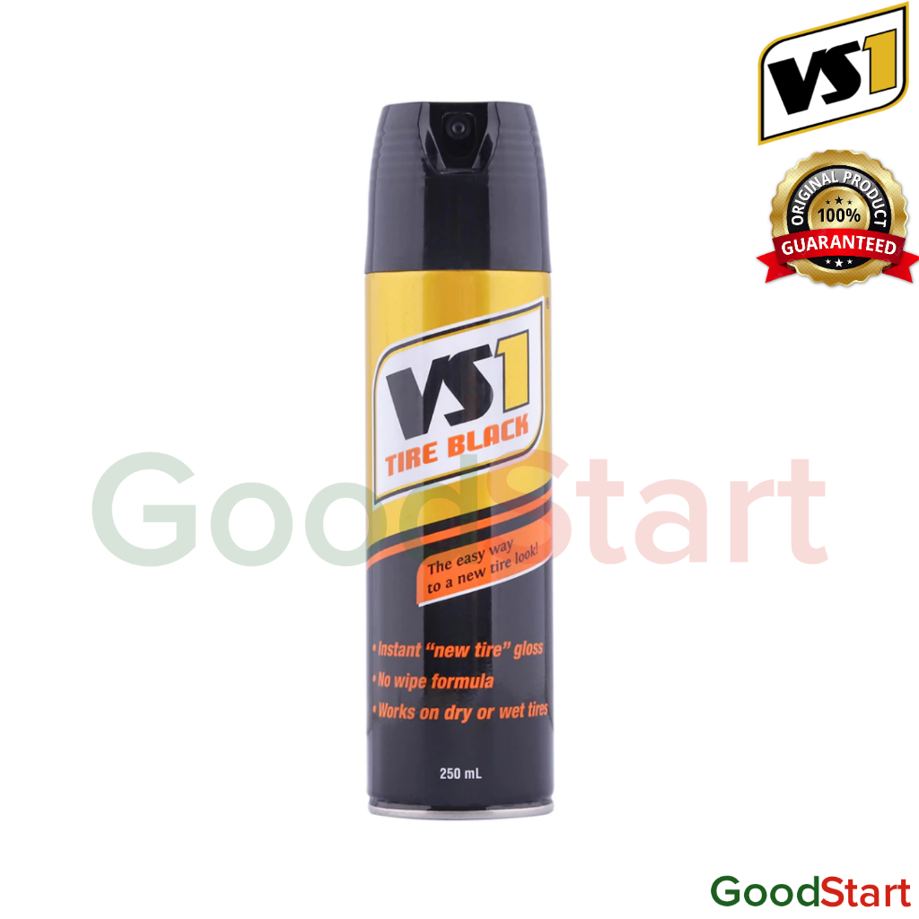 VS1 TIRE BLACK 250ml (GENUINE) | Shopee Philippines