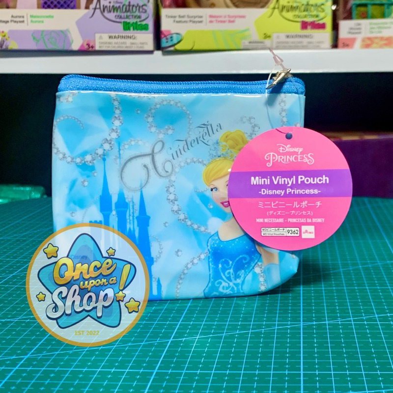 DISNEY “DISNEY PRINCESS CINDERELLA” MINI VINYL POUCH | Shopee Philippines