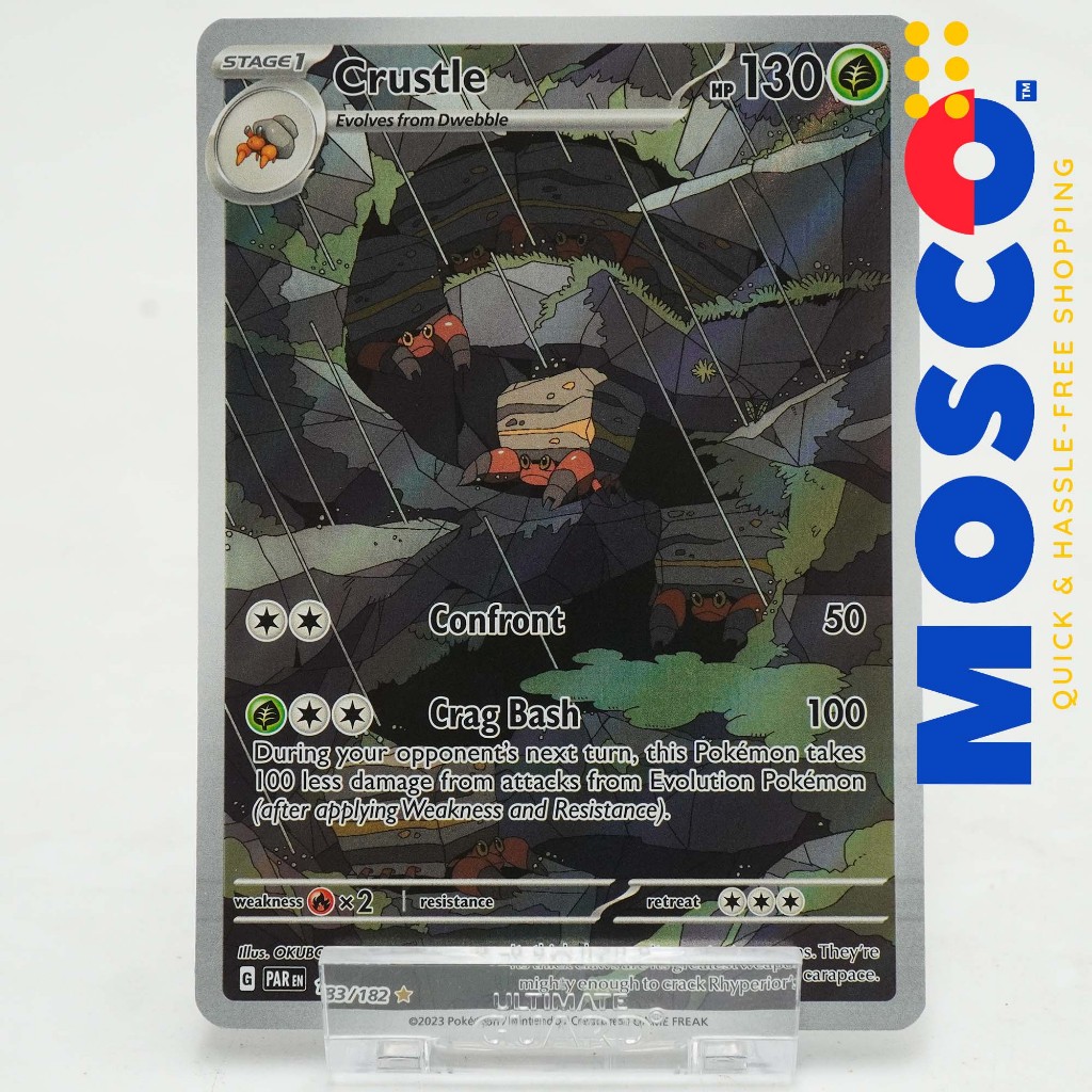Crustle - 183/182 - Illustration Rare Scarlet & Violet: Paradox Rift ...