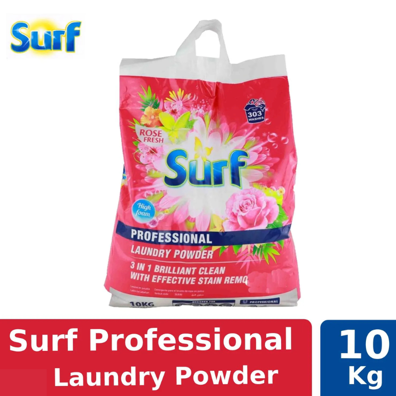 SURF ROSE FRESH PROFESSIONAL LAUNDRY POWDER 3 IN 1 BRILLIANT CLEAN WITH ...