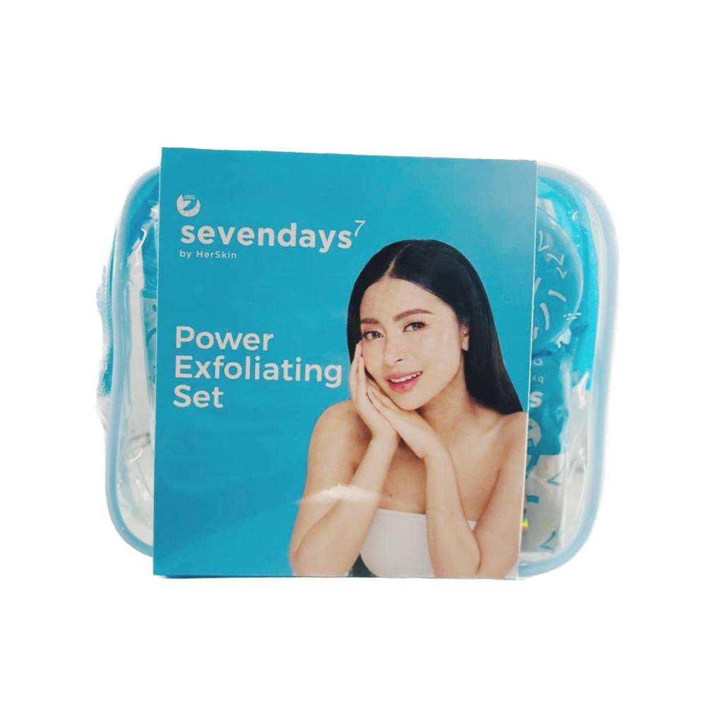 Seven Days Exfoliating Set by Her Skin | Shopee Philippines