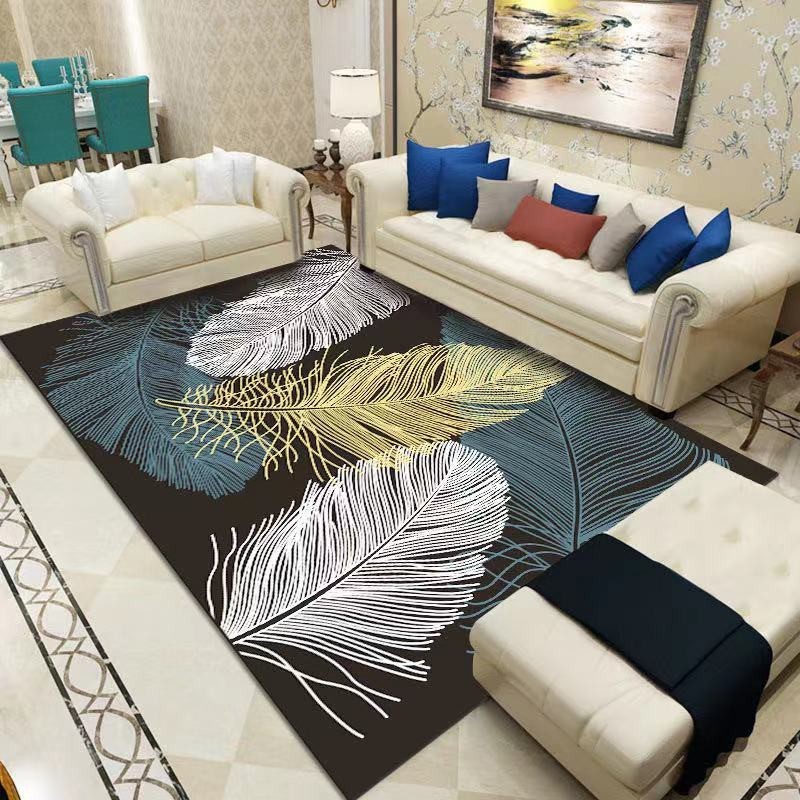 [Roll up] M,L,XL 3 Size Crystal Velvet Carpet 3D Floor Mat carpet Floor ...