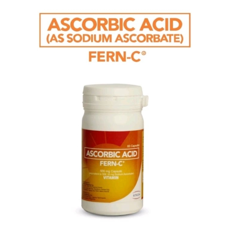 FERN C VITAMIN C 500mg (60 CAPSULES) | Shopee Philippines