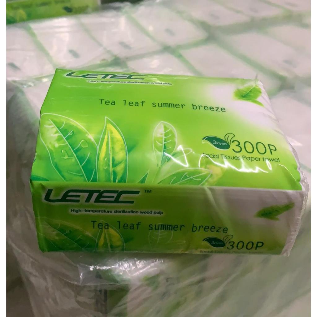 3-Ply 300 Sheets Disposable Inter-Folded Facial Tissue cleaning tissue ...